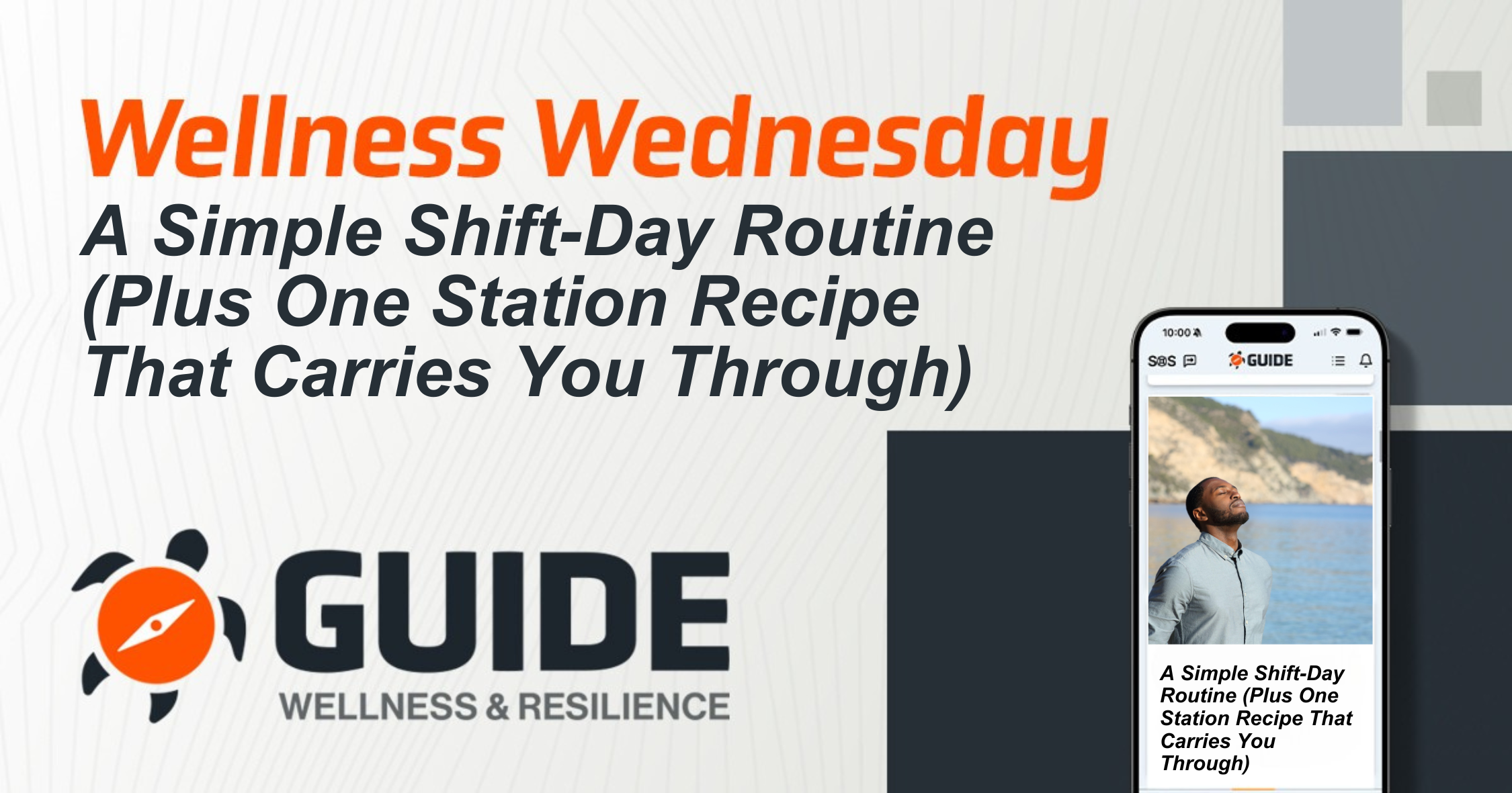 Wellness Wednesday: A Simple Shift-Day Routine (Plus One Station Recipe ...